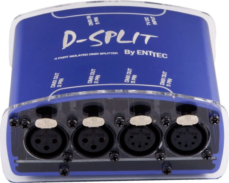 Enttec D-Split DMX Optical Isolator / Splitter