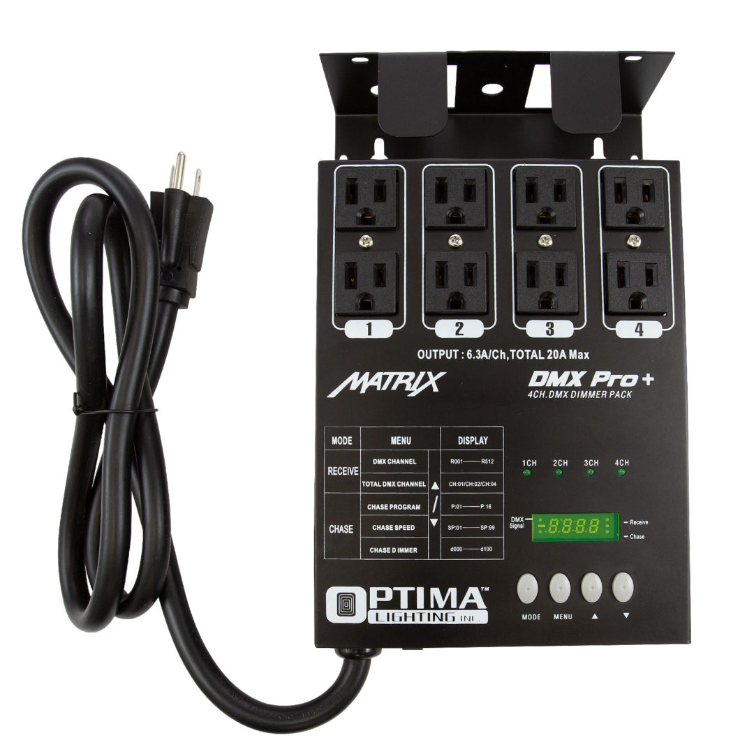 4CH Double Output DMX Dimmer Pack - SIRS-E