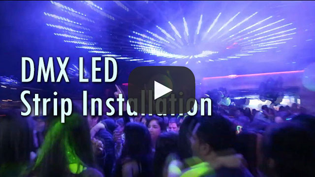 Spectacular Lighting Effects DMX LED Strips and Madrix Software