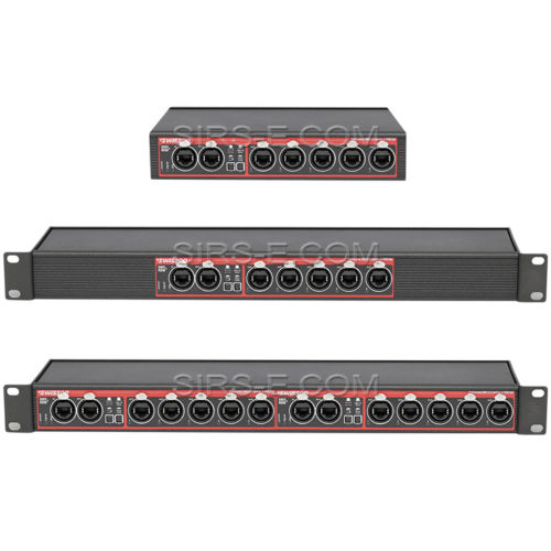 Swisson RJ45 RDM & DMX Opto-Splitter