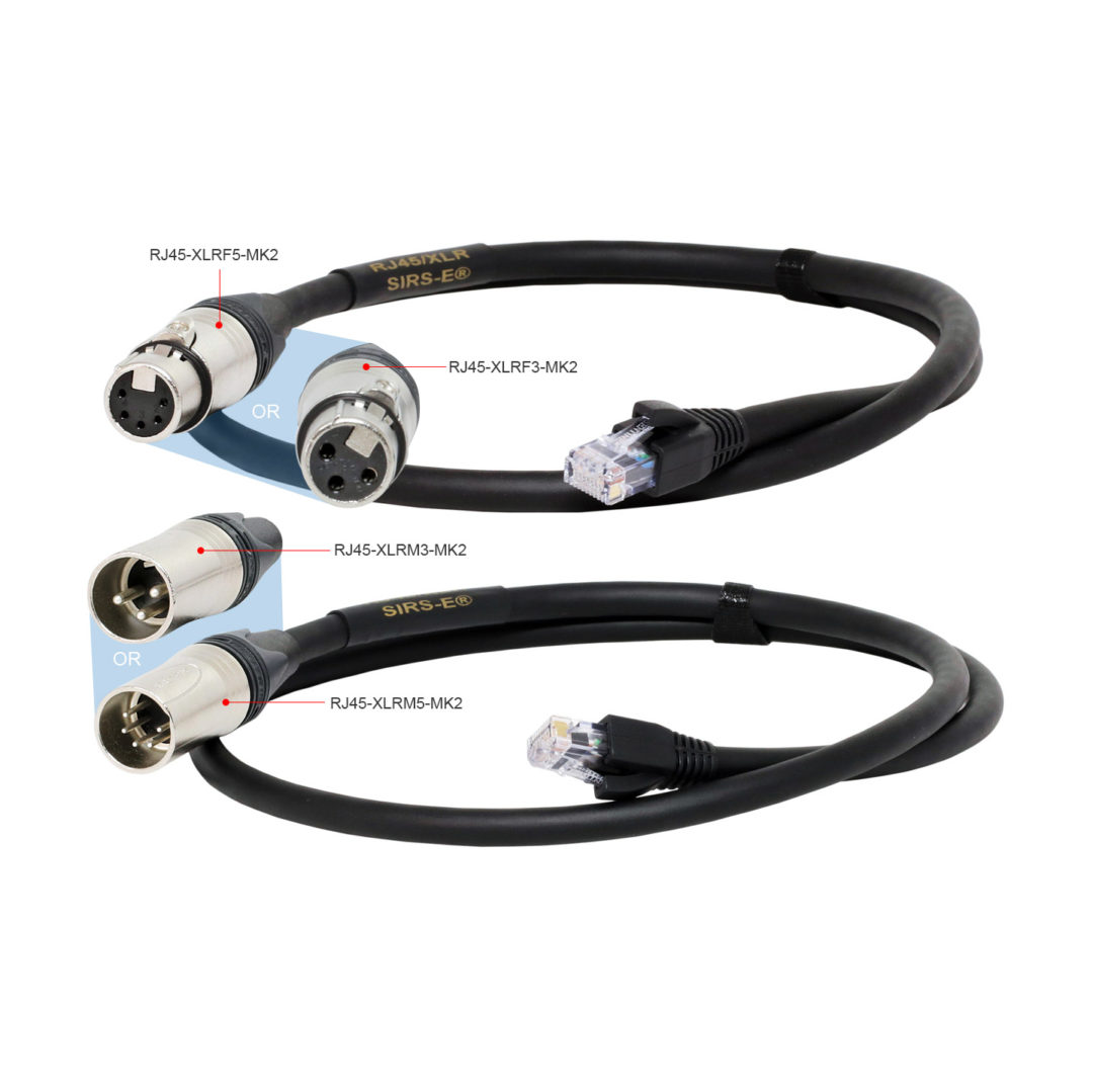 LED RJ45-DMX Cables