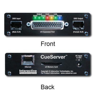 CueServer Series DMX Playback Device - SIRS Electronics, Inc.