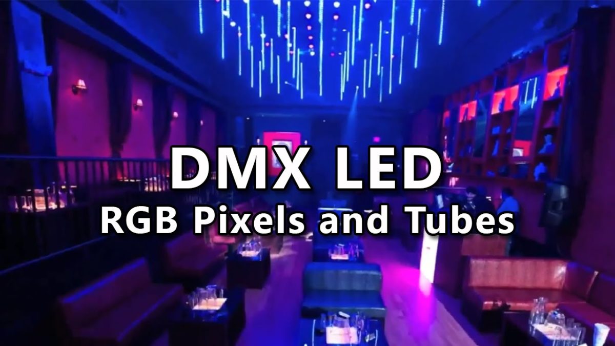 DMX Tube 5050 RGB LED Pixel by Pixel Control - SIRS Electronics, Inc.