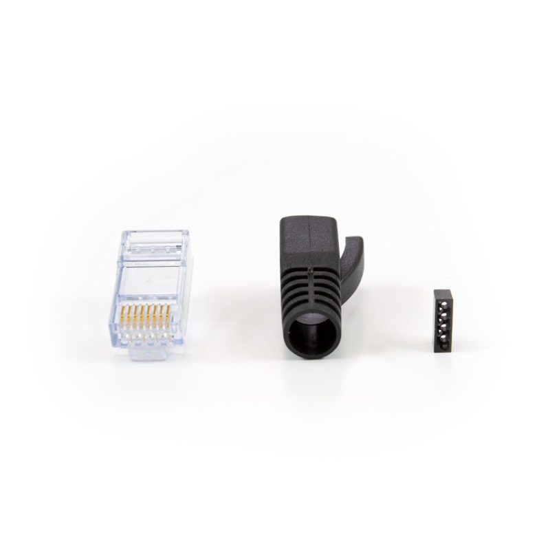 RJ45 Heavy Duty Plug and Boot Kit Duracat Cat5e - SIRS Electronics, Inc.