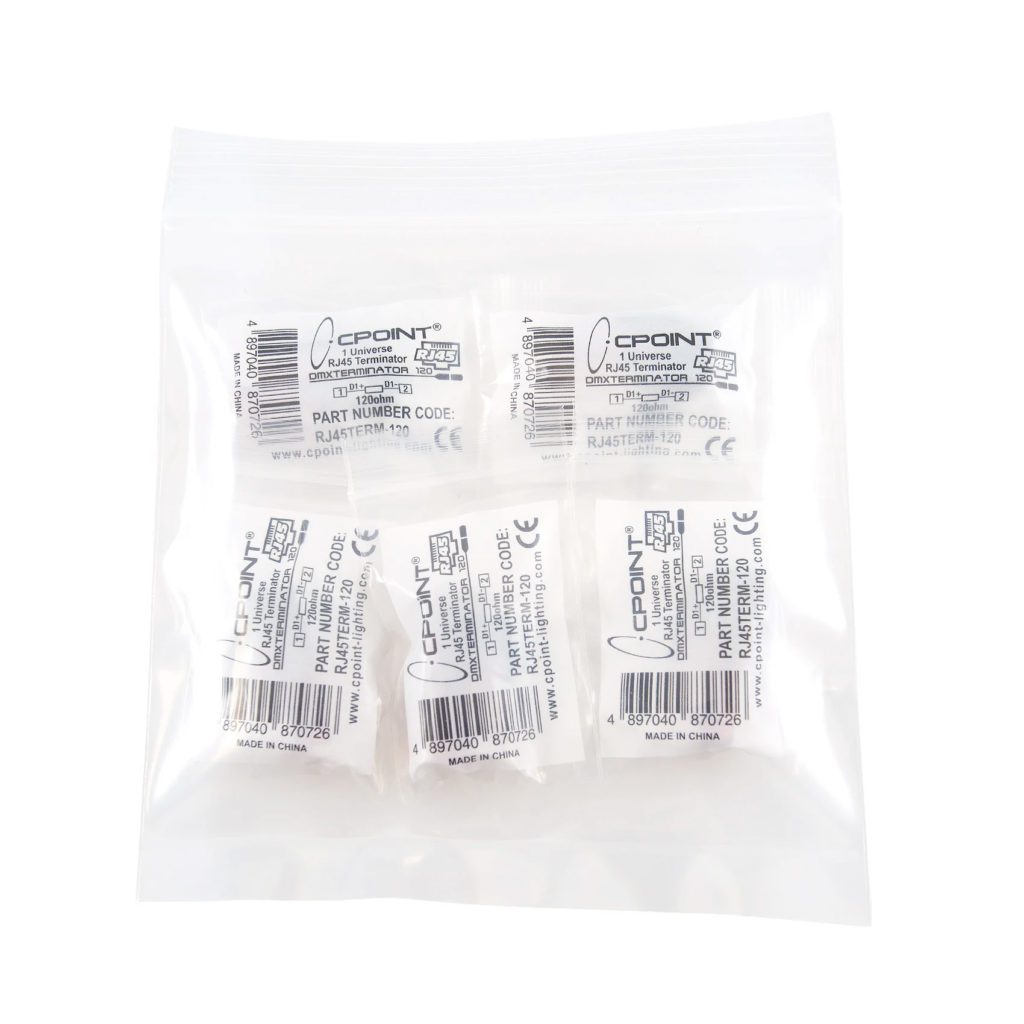 CPoint RJ45 DMX Terminator 120 Ohm