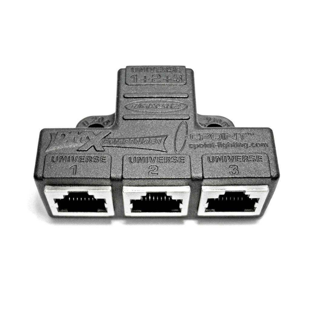 CPoint DMXcompander RJ45 DMX Compander 3 DMX Universes